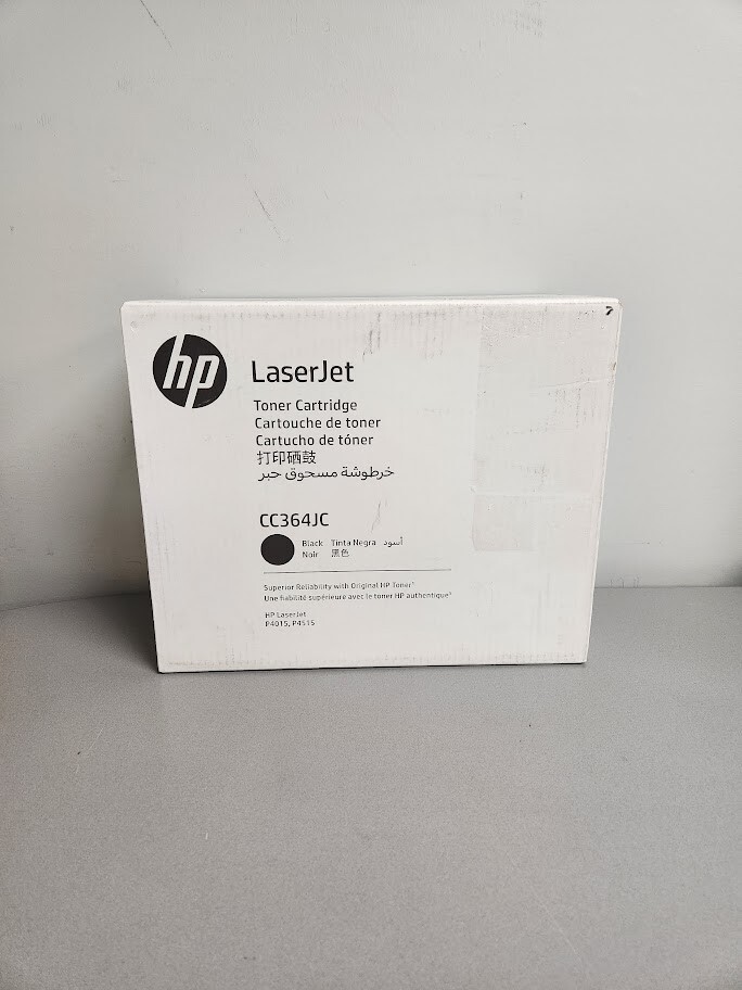 HP CC364JC 64X Black Toner Cartridge For LaserJet P4015, P4515 30,000 ...