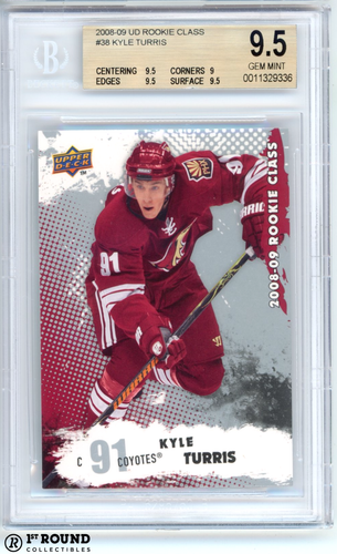 Kyle Turris BGS 9.5: 2008-09 Upper Deck Rookie Class POP 3 | eBay