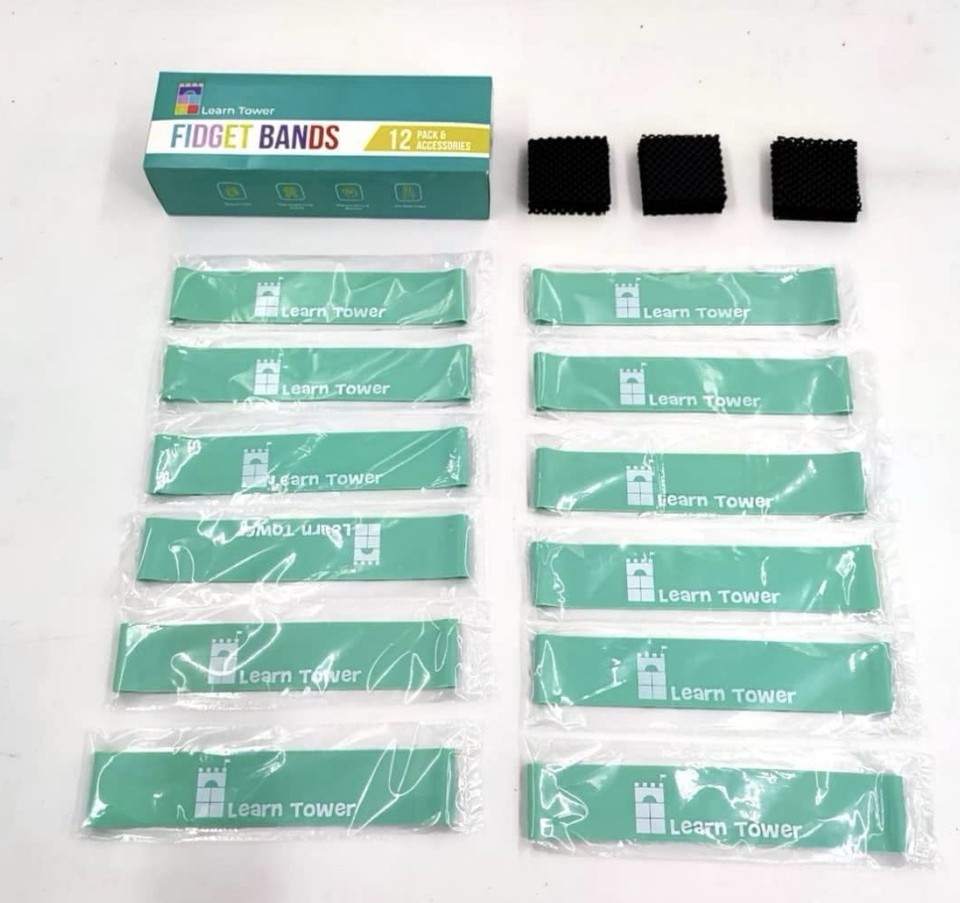 Fidget Bands Learn Tower Chair Bands Kids Flexible Seating Fidget ADHD ...