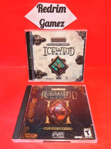 Icewind Dale w/Icewind Dale II COMPLETE Windows PC CD-Rom Video Games ...