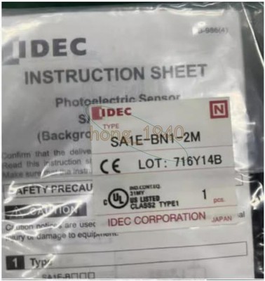 New 1PCS IDEC sensor SA1E-BN1-2M | eBay