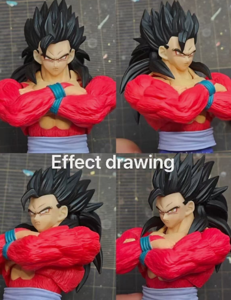 custom 1/12 shf gohan ssj4 face 4pcs(Different eye direction) gohan shf ...