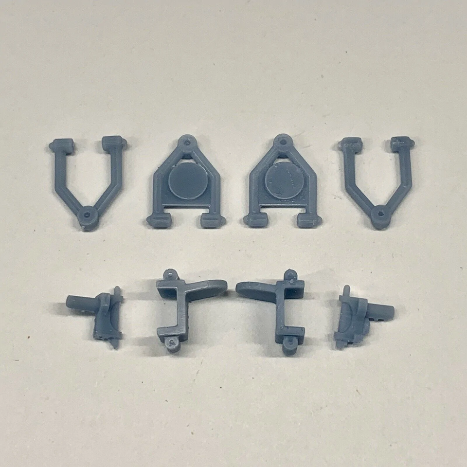 Dropped Front Suspension Control A-Arms Spindle Custom Slammed 1/24 1/ ...