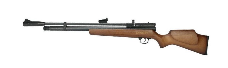 Beeman Chief II Plus Wood Stock Bolt Action PCP Air Rifle w/Optic ...