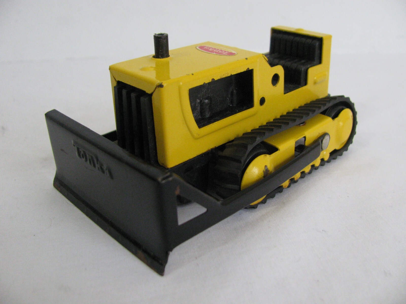 Vintage 1974-75 Tiny Tonka Toys Pressed Steel Yellow Bulldozer #495 VG | eBay