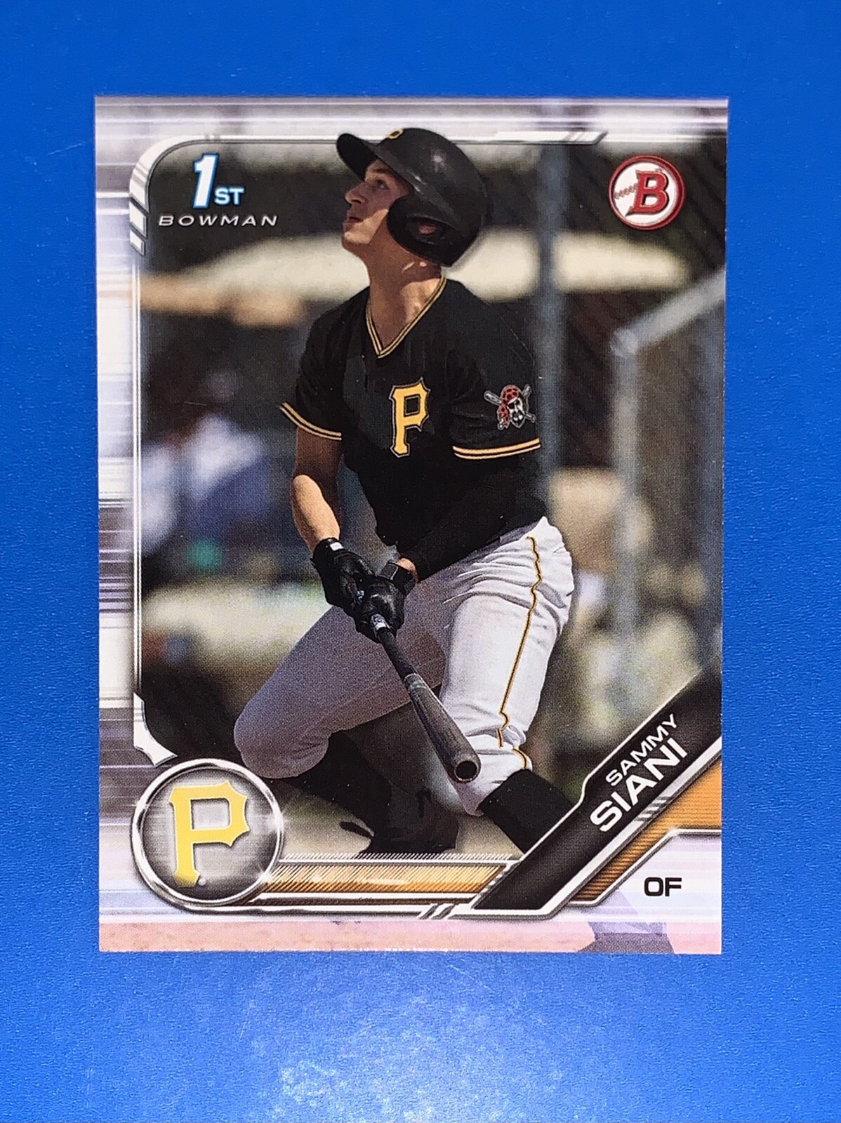 2019 Bowman Draft SAMMY SIANI 1st Bowman Card #BD19 Pittsburgh PIRATES ...
