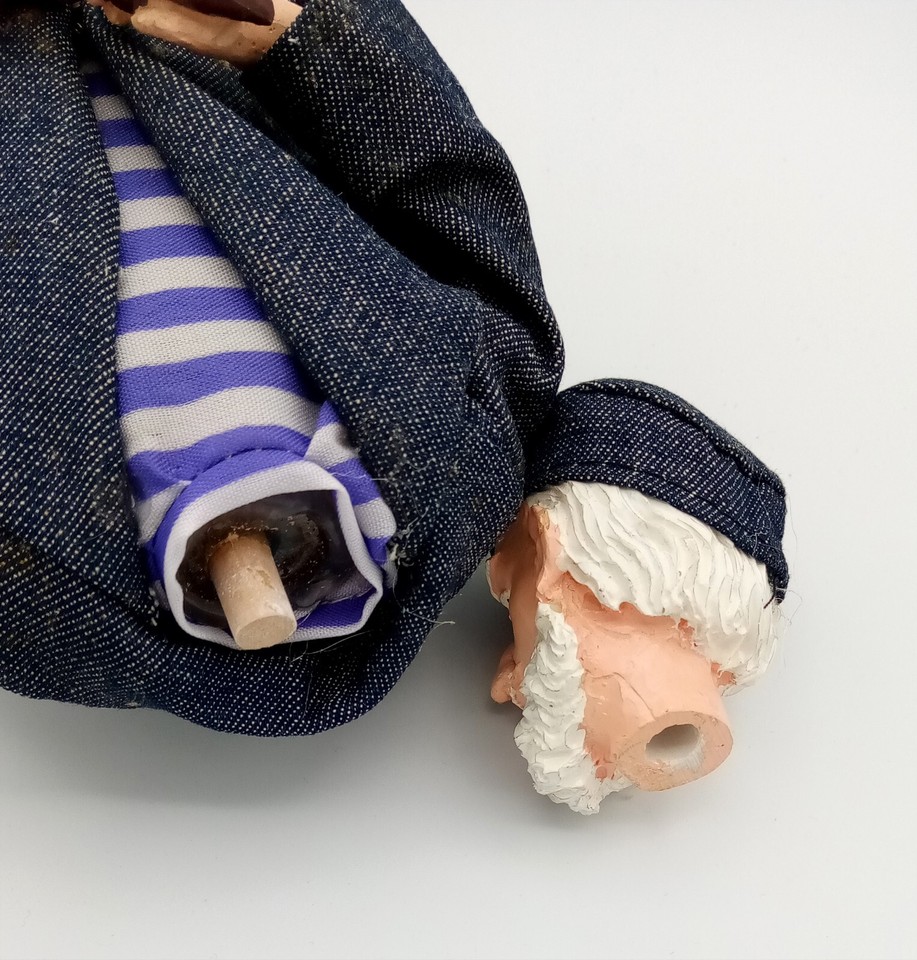 Vintage Lot of 4 Sea Captain Dolls Sailor Figures Pirates Nautical ...