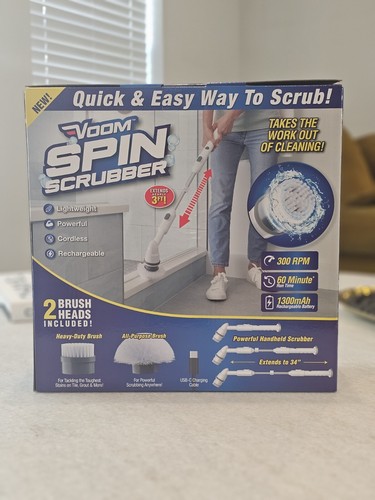 Voom Spin Scrubber- Cordless and Powerful way to scrub Cleaning ...