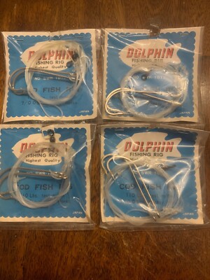 Dolphin Cod Rigs 4 Packs | eBay