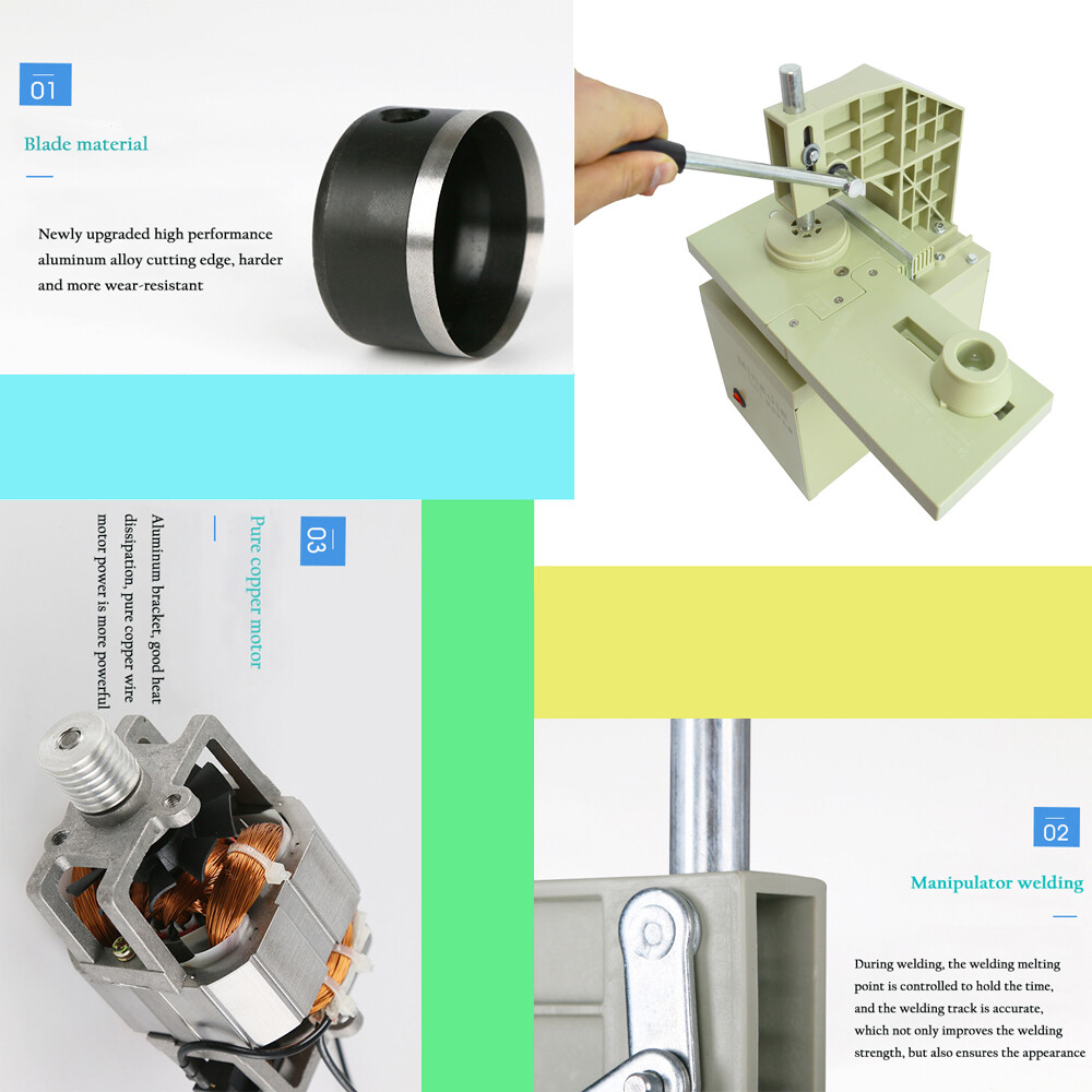 Electric Curtain Eyelet Hole Punching Press Maker Machine 220V 300W ...