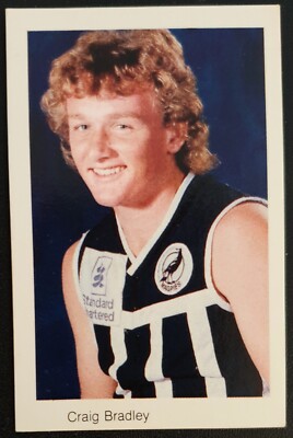 1983 AFL / SANFL Big Ben • Craig Bradley • Rookie Card• Carlton • FREE ...