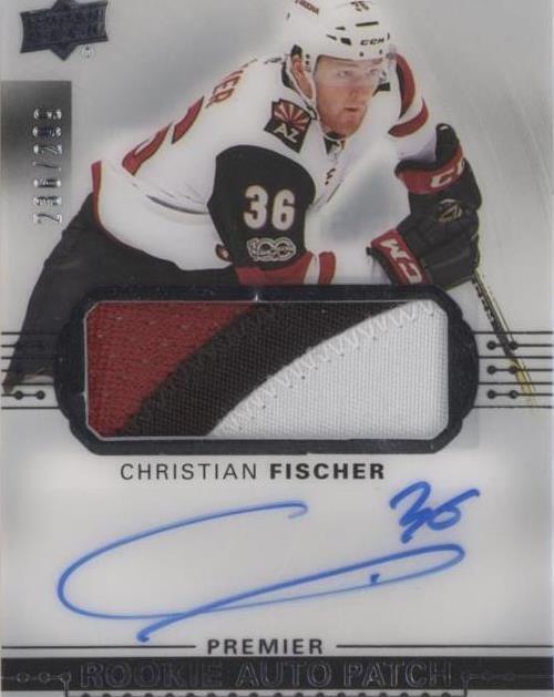 2017-18 Upper Deck Premier - Acetate Rookie Auto Patch Christian ...