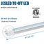 T8 4FT LED Tube Light Bulb 22W 28W 60W G13 5000K~6500K 4 FT LED Shop ...