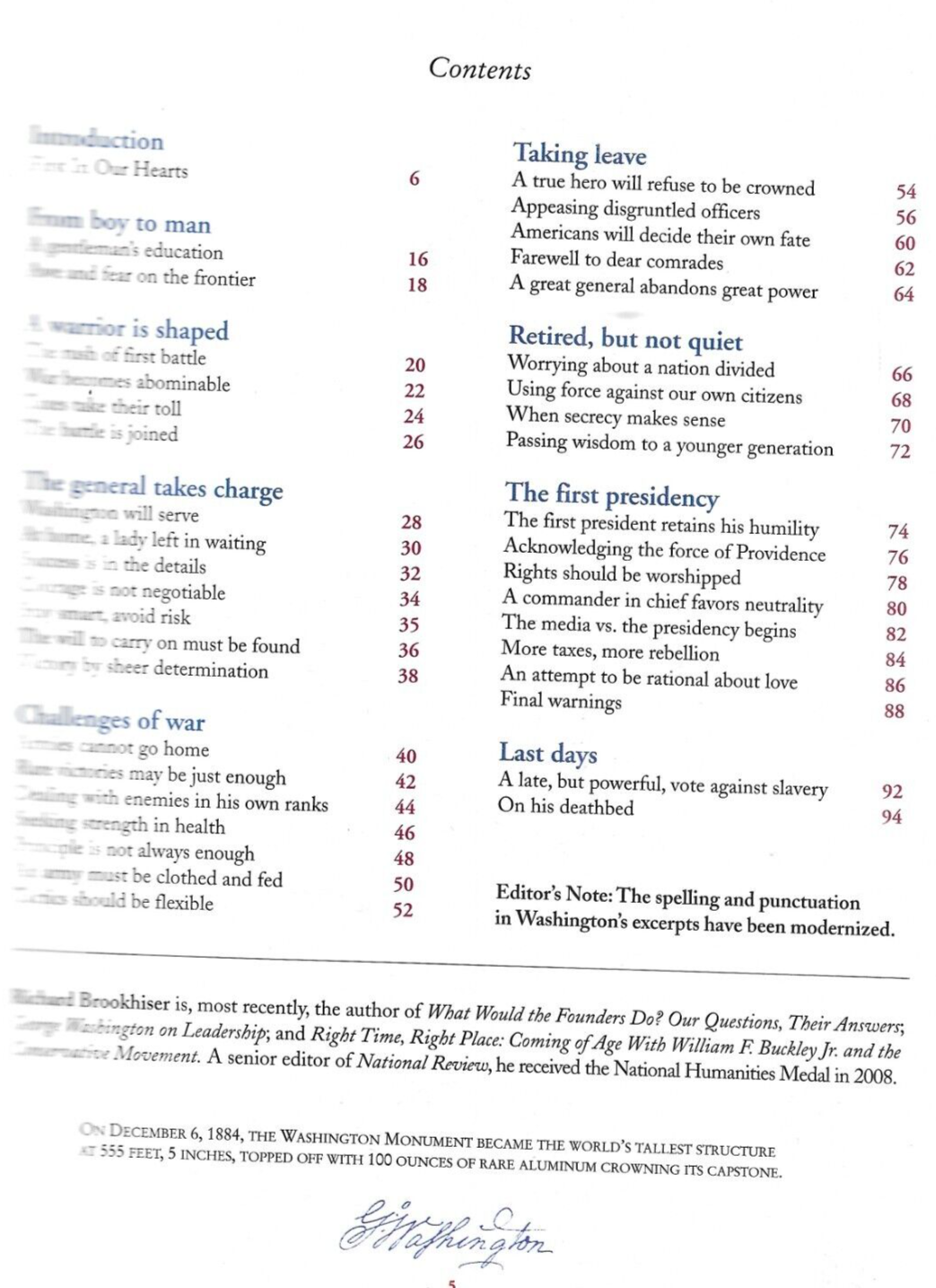 George Washington Magazine Special Collector's Edition Independence ...