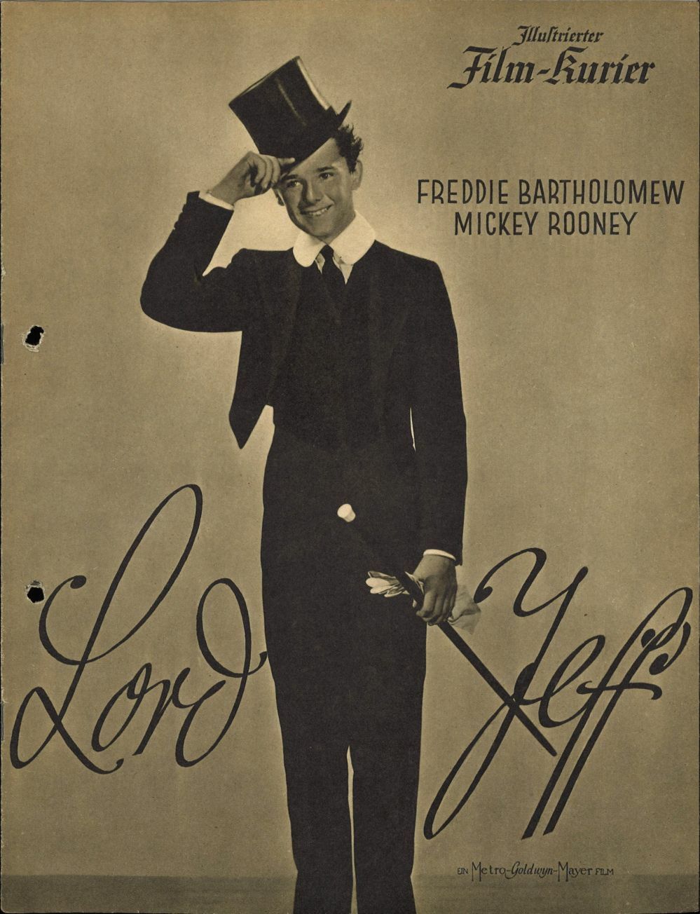 BFK 2867 | LORD JEFF | Freddie Bartholomew & Mickey Rooney, Charles ...
