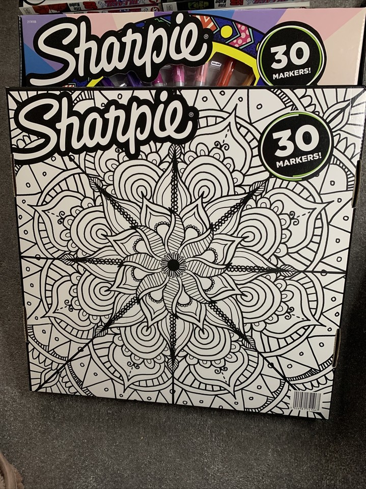 Sharpie Spin the Tray 30 Permanent Markers limited wheel edition ...