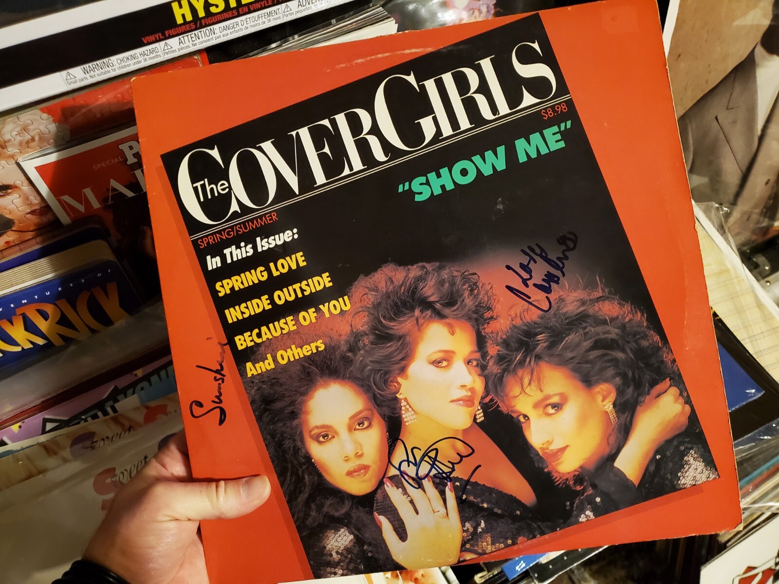 The Cover Girls, Autographed Show Me Vinyl Record Lp Freestyle Signed ...