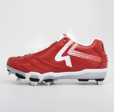 NEW Ringor SwiftStep Pro Metal Softball Cleats in Scarlet For Women's ...