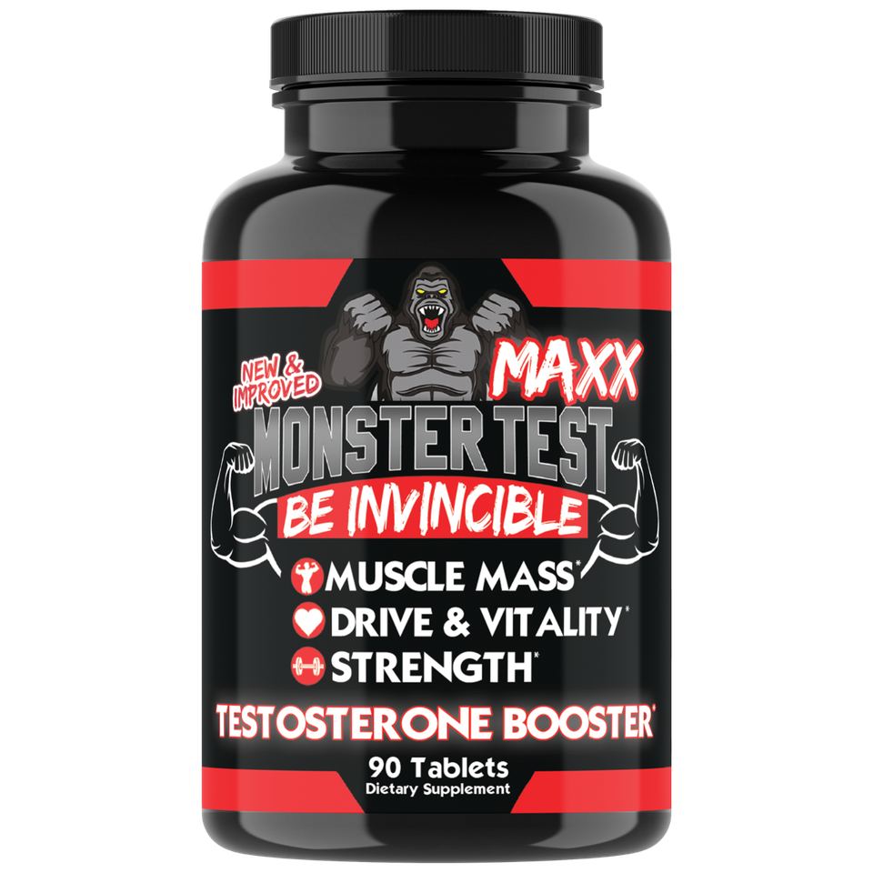 Angry Supplements Monster Test Red Label Mens Test Booster Male ...