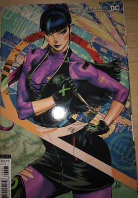 BATMAN #92 B STANLEY LAU ARTGERM PUNCHLINE VARIANT JOKER DC NEW MINT ...