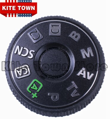 NEW Top Mode Function Dial Button wheel Plate Repair for Canon EOS 6D ...