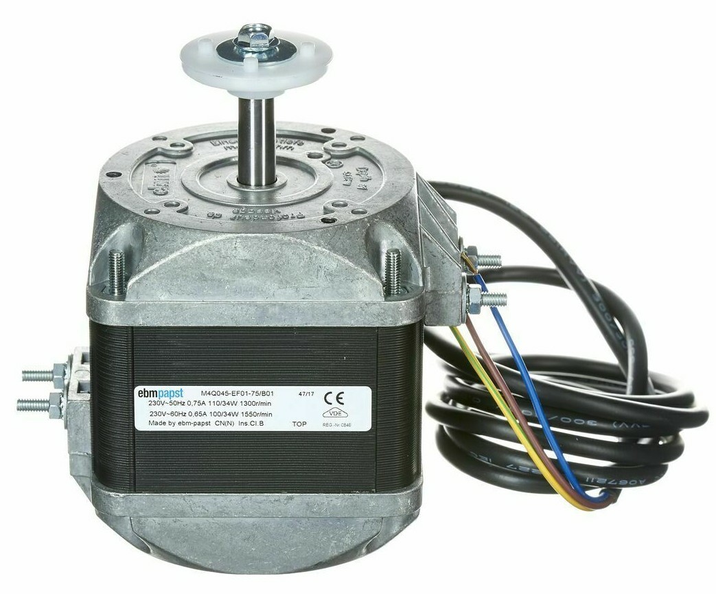 EBM-Papst Q-SERIES REFRIGERATION FAN MOTOR 34W 1-Phase 4-Poles 380mm ...