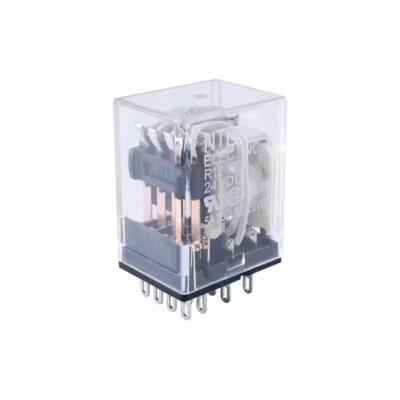 NTE Electronics R12-11A5-24 Relay-24vac 5amp Dpdt General Purpose Plug ...