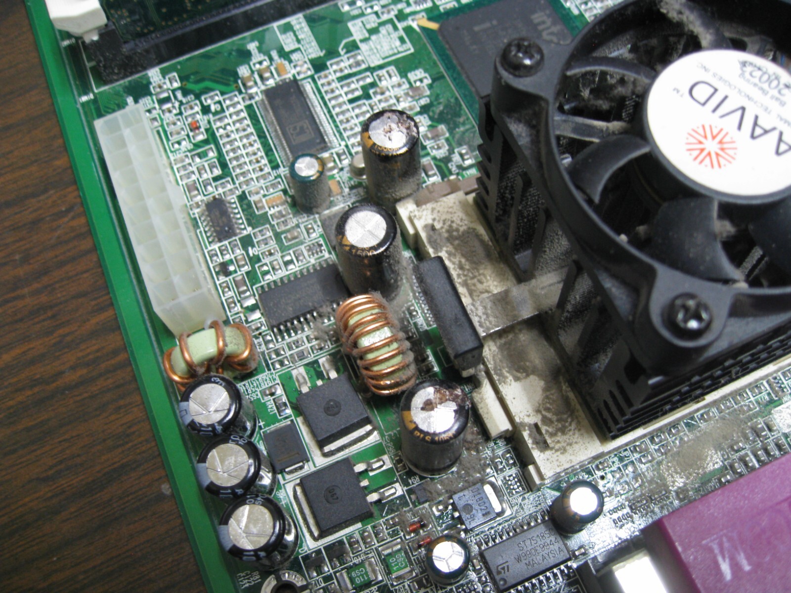 Compaq Presario 5000 Desktop Motherboard VGA TESTED WORKING - Bulged ...