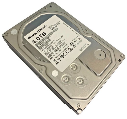 WD 4TB Gold Ref- 7200 RPM SATA 6Gb/s 128MB CACHE 3.5" HDD - WD4002FYYZ ...