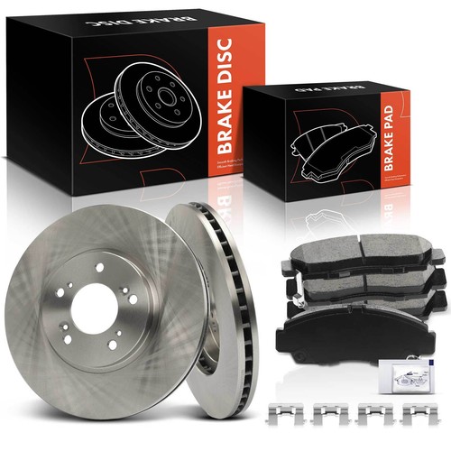 6x Disc Brake Rotors & Ceramic Brake Pads for Acura RL 1999-2004 Front ...