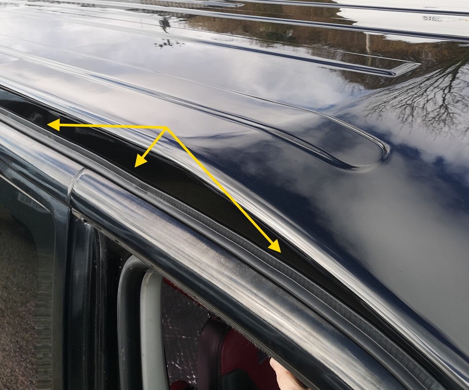 Rubber Seal Trim for Pop Up Top Camper Van Roof 10 Metre Length VW T5 ...