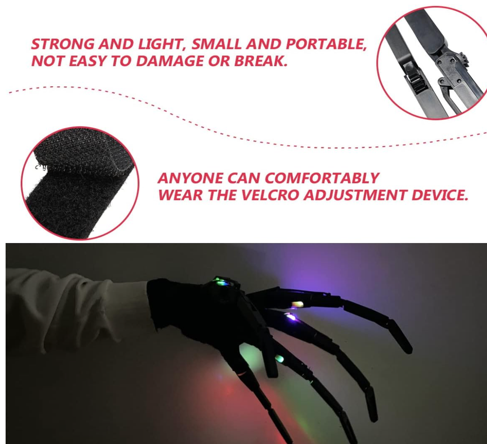 Articulated Finger Extensions, Halloween Articulated Fingers, 3D ...