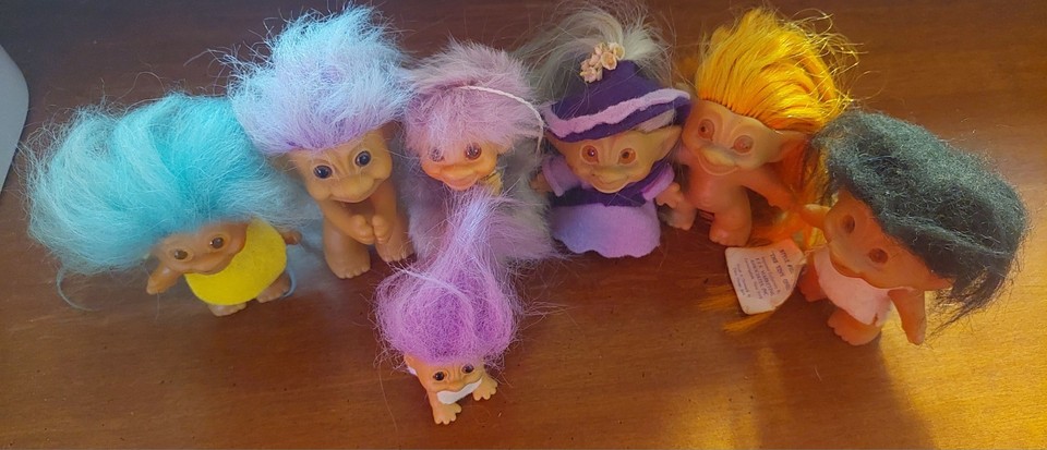 Vintage Lot Of 7 Troll Dolls. | eBay