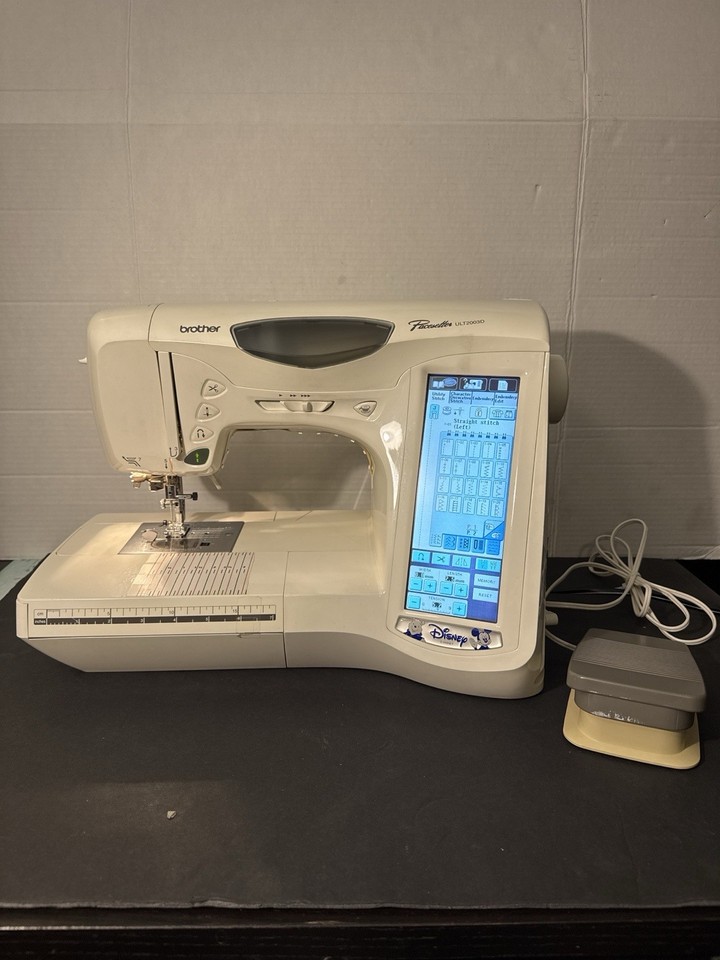 Brother Facette ULT2003D Sewing & Embroidery Machine Disney Touch ...