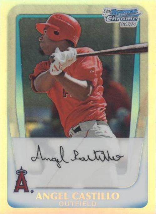 2011 Bowman - Chrome Prospects Angel Castillo #BCP57 Refractor /799 (RC ...