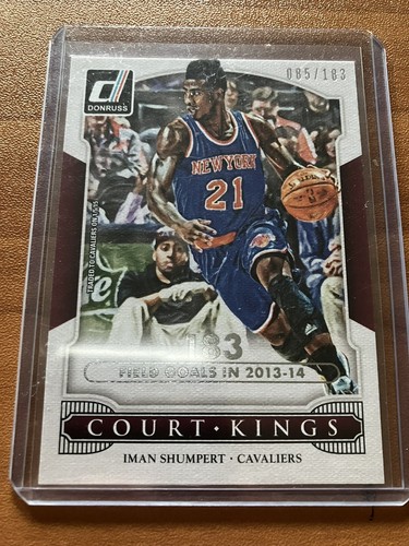 2014-15 Donruss Iman Shumpert #33 Court Kings #'d /183 Stat Line Season ...