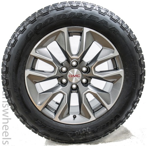 New GMC Sierra Yukon 20" Machined Gray RST Factory OEM Wheels Rims Gdyr ...