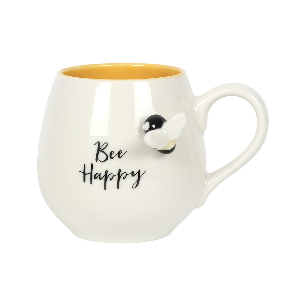 Bee-utiful be bee Ceramic Kitchen Cup Mug Set Jug Dish Bowl Keyring ...