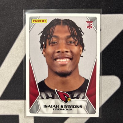 Panini NFL Sticker & Card Collection Isaiah Simmons No.97 | eBay