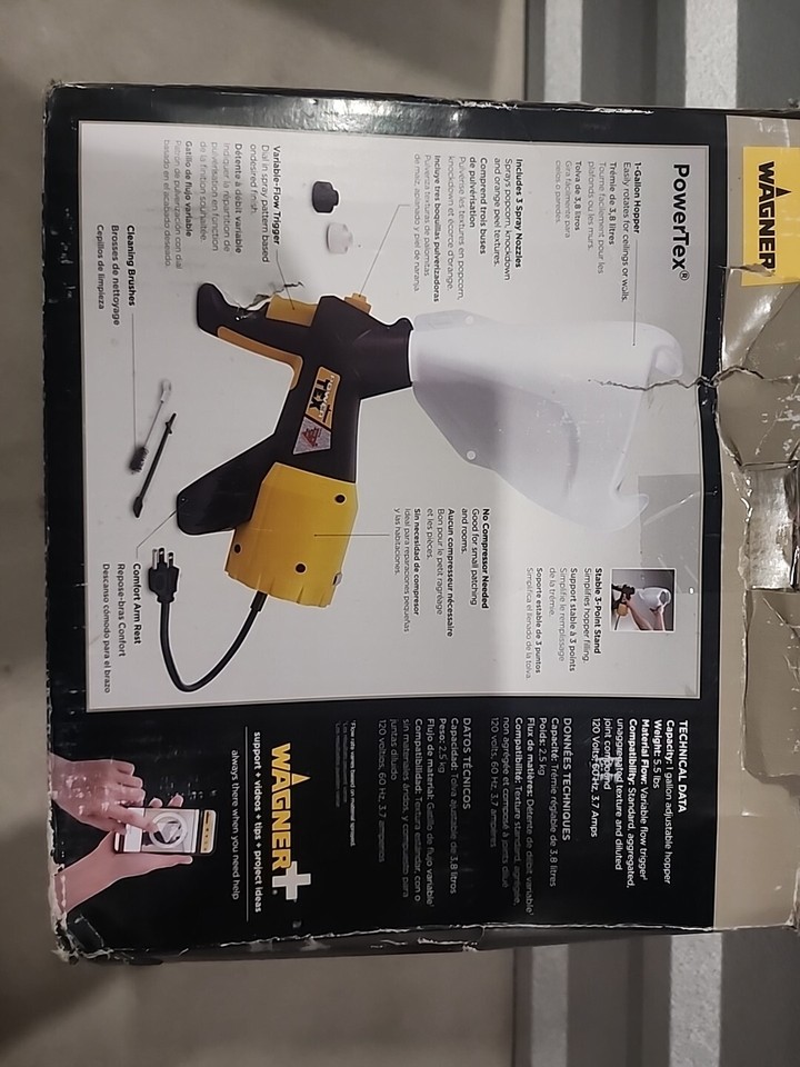 Wagner Power Tex Texture Sprayer | eBay