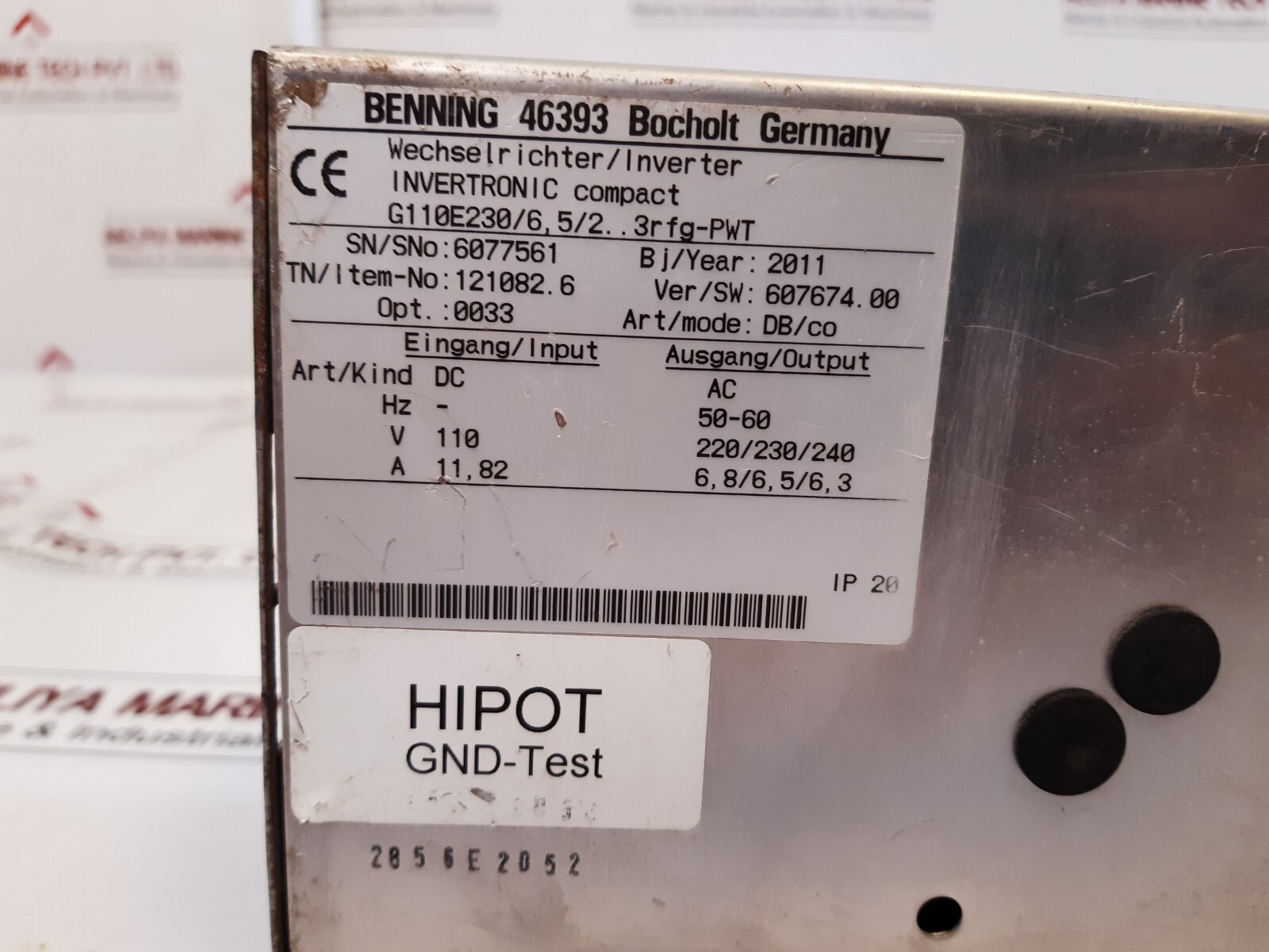 BENNING 46393 Bocholt Germany Power Supply Atx12v-ups 450w for sale ...