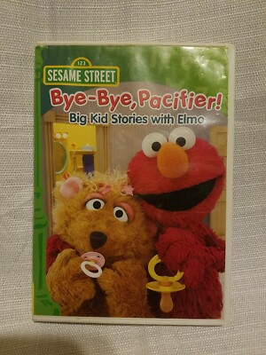 Sesame Street: Bye-Bye Pacifier Big Kid Stories with Elmo (DVD, 2011 ...
