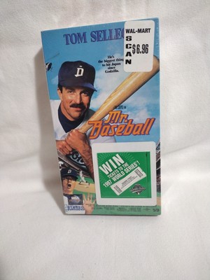 Mr. Baseball (VHS 1993) Tom Selleck [PG-13] Movie - New Sealed ...