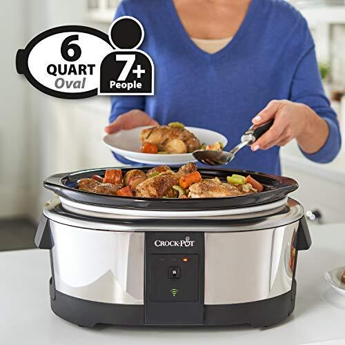 Crock-Pot Slow Cooker 6-Quart Programmable Stainless Steel 2139005 ...