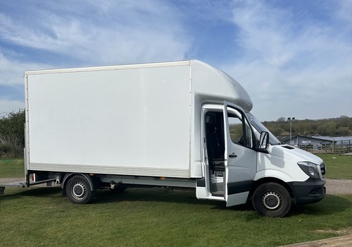 mercedes sprinter luton van with tail lift 2017 ONLY 58'000 Miles! | eBay