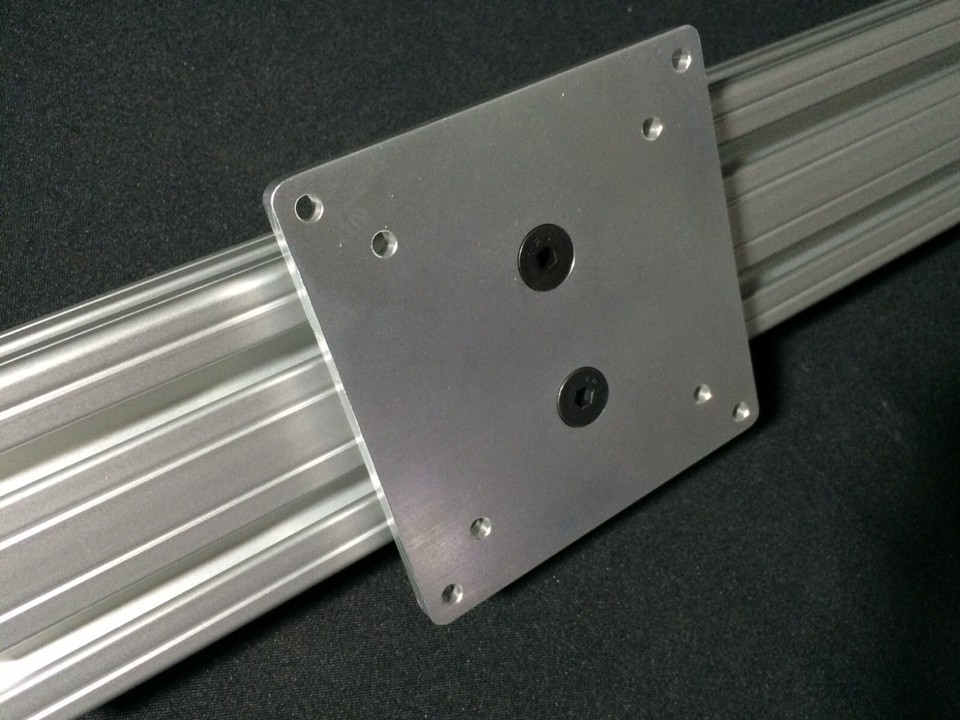 4PLAY RACING VESA 75/100 Plates x 3 for Triple Monitor Stand Sim Rig ...