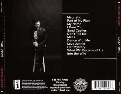 PHILLIP PHILLIPS - COLLATERAL NEW CD 602567229278| eBay