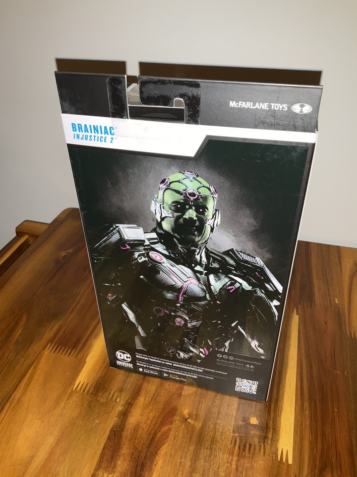 Brainiac Platinum Edition 7" Figure DC Multiverse McFarlane Toys ...