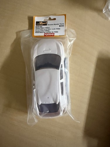 Mini-Z FWD Series Honda CIVIC White Unpainted Body Set w/ Wheel MZN194 ...