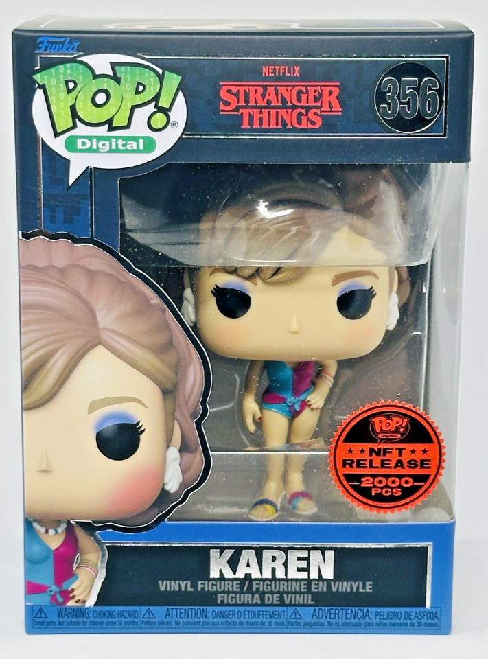 Funko Pop! Digital - Stranger Things: Karen #356 Legendary 2000pcs w ...
